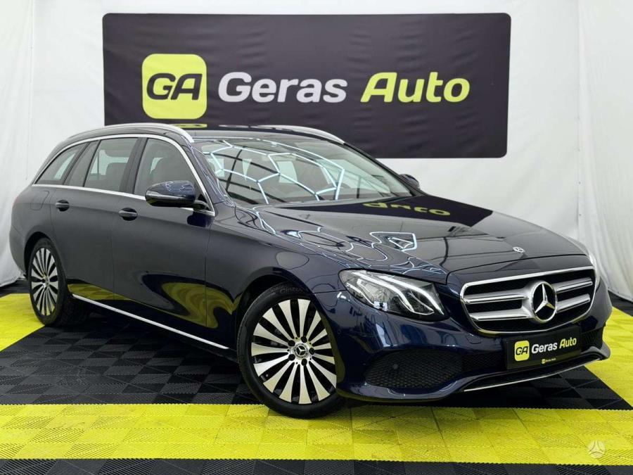 Синий Мерседес E 200 2018 в Вильнюс, объемом двигателя 1.95 л и пробегом 172 тыс. км за 18500 €, фото 4 на AUTOMOTO.COM.LV