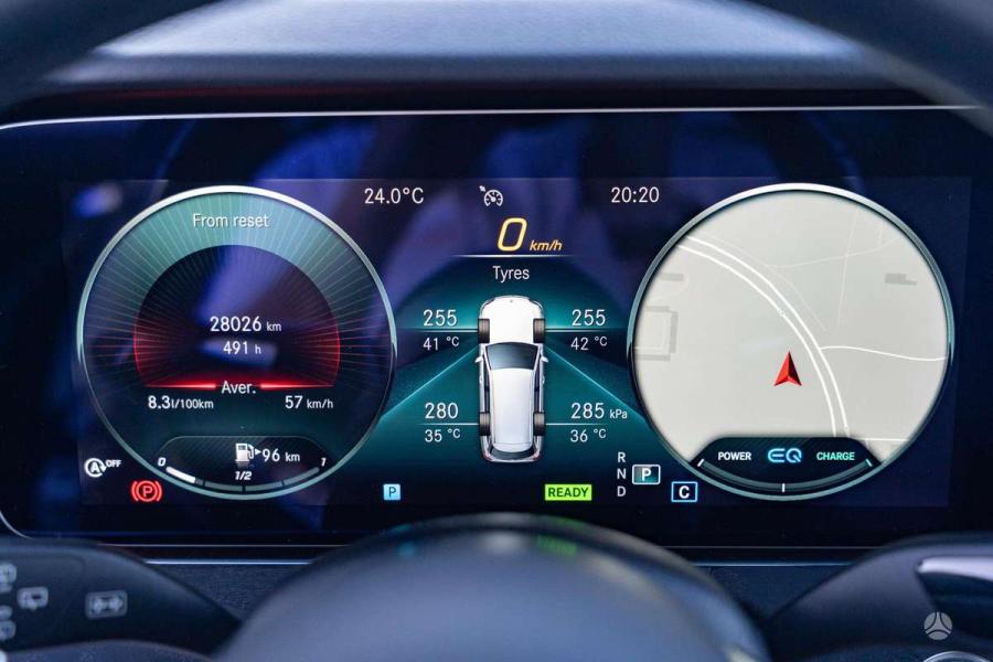 Синий Мерседес E 200 2020 в Вильнюс, объемом двигателя 2.00 л и пробегом 166 тыс. км за 23500 €, фото 43 на AUTOMOTO.COM.LV
