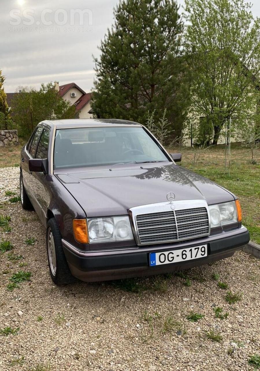 Brūns Mercedes-Benz e-200 1990 Rīga, ar dzinēja tilpumu 2.00 L un nobraukumu 288 tūkst. km par 5929 €, foto 3 vietnē AUTOMOTO.COM.LV