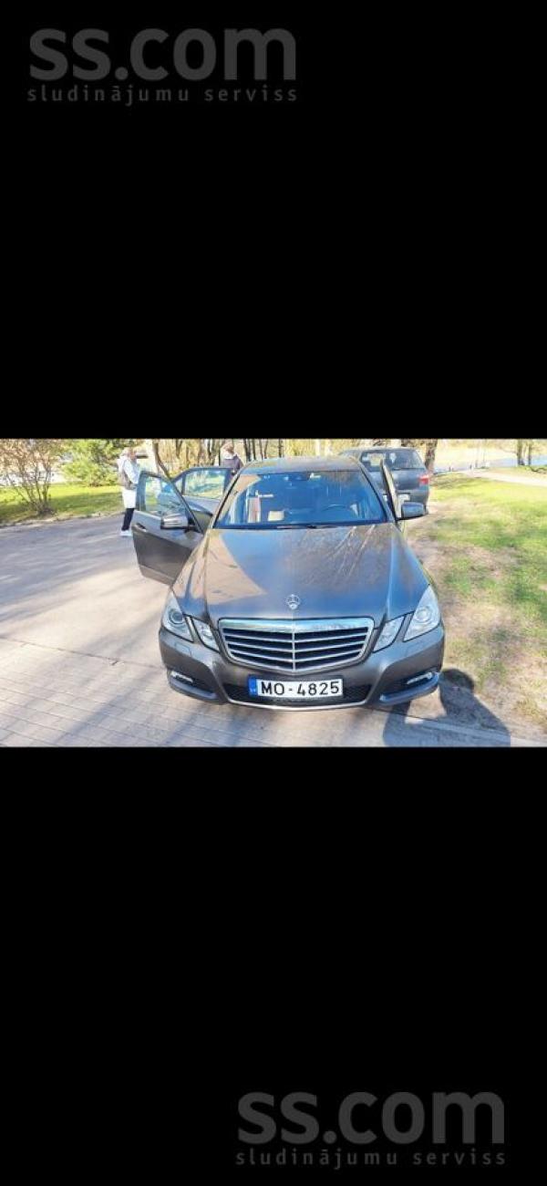 Brown Mercedes-Benz e-200 2011 in Riga, with an engine capacity of 2.10 L and mileage of 179 thousand km for 7000 €, photo 5 on AUTOMOTO.COM.LV