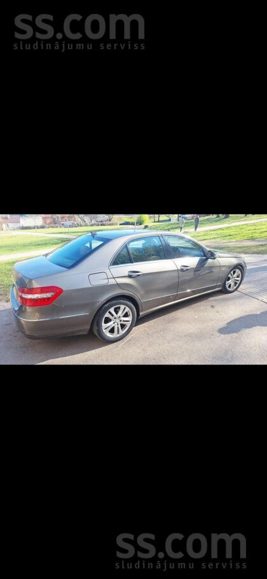 Brown Mercedes-Benz e-200 2011 in Riga, with an engine capacity of 2.10 L and mileage of 179 thousand km for 7000 €, photo 4 on AUTOMOTO.COM.LV