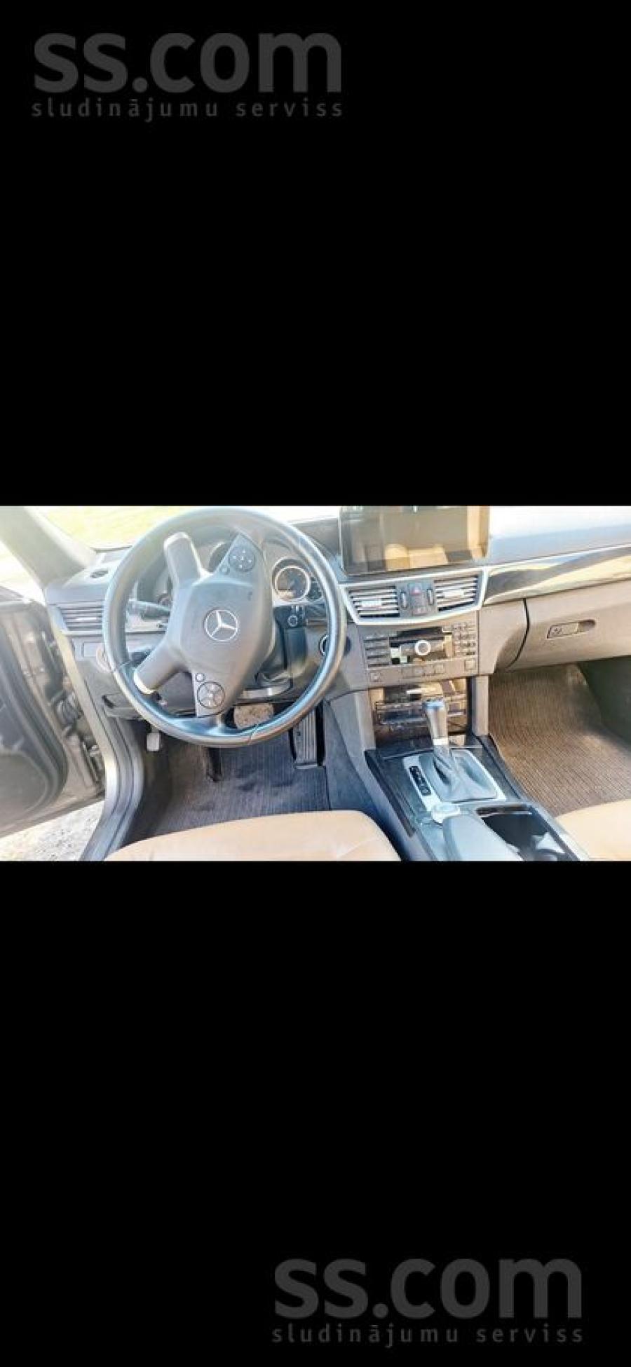 Brown Mercedes-Benz e-200 2011 in Riga, with an engine capacity of 2.10 L and mileage of 179 thousand km for 7000 €, photo 12 on AUTOMOTO.COM.LV