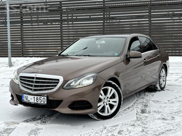 Brūns Mercedes-Benz e-200 2014 Rīga, ar dzinēja tilpumu 2.20 L un nobraukumu 344 tūkst. km par 6390 €, foto 1 vietnē AUTOMOTO.COM.LV