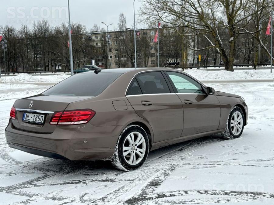 Brūns Mercedes-Benz e-200 2014 Rīga, ar dzinēja tilpumu 2.20 L un nobraukumu 344 tūkst. km par 6390 €, foto 5 vietnē AUTOMOTO.COM.LV