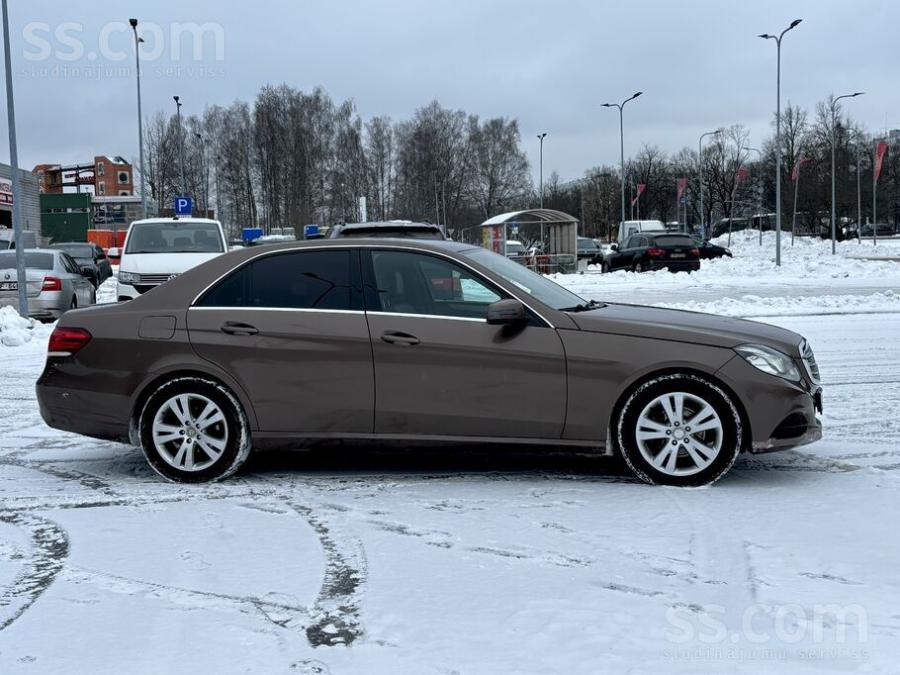 Brūns Mercedes-Benz e-200 2014 Rīga, ar dzinēja tilpumu 2.20 L un nobraukumu 344 tūkst. km par 6390 €, foto 6 vietnē AUTOMOTO.COM.LV