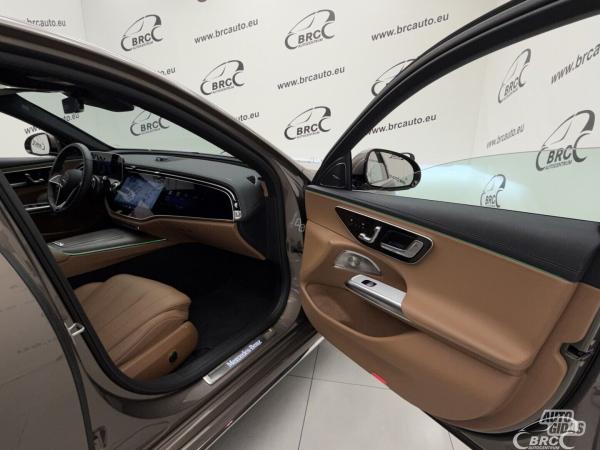 Коричневый Мерседес E 200 2025 в Авиженяй, объемом двигателя 2.00 л и пробегом 42 тыс. км за 60900 €, фото 8 на AUTOMOTO.COM.LV