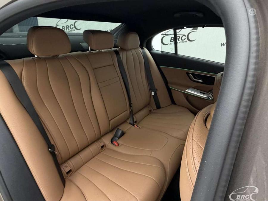Brown Mercedes-Benz e-200 2025 in Vilnius, with an engine capacity of 1.99 L and mileage of 42 thousand km for 57000 €, photo 17 on AUTOMOTO.COM.LV