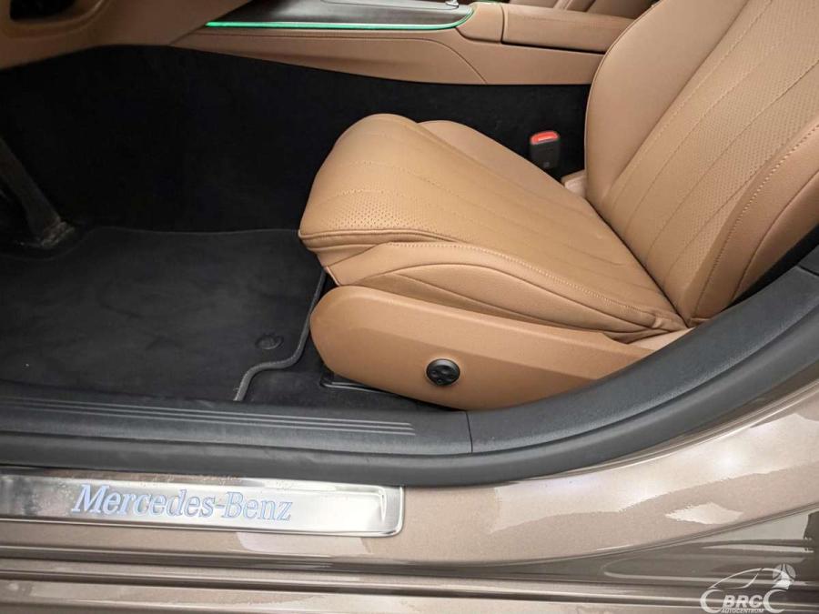 Brown Mercedes-Benz e-200 2025 in Vilnius, with an engine capacity of 1.99 L and mileage of 42 thousand km for 57000 €, photo 27 on AUTOMOTO.COM.LV