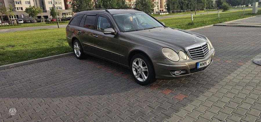 Brūns Mercedes-Benz e-200 2007 Klaipėda, ar dzinēja tilpumu 1.80 L un nobraukumu 370 tūkst. km par 2750 €, foto 3 vietnē AUTOMOTO.COM.LV