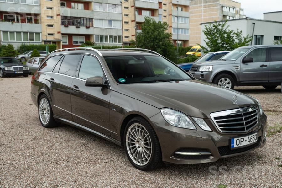 Brūns Mercedes-Benz e-200 2011 Liepāja, ar dzinēja tilpumu 2.20 L un nobraukumu 258 tūkst. km par 7700 €, foto 4 vietnē AUTOMOTO.COM.LV