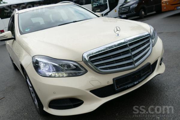 Brown Mercedes-Benz e-200 2016 in Riga, with an engine capacity of 2.20 L and mileage of 0 thousand km for 4200 €, photo 1 on AUTOMOTO.COM.LV
