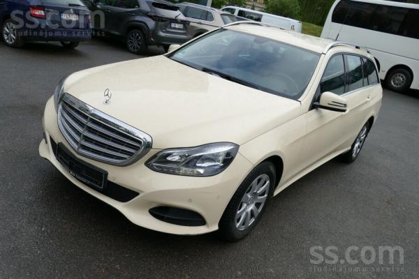 Brown Mercedes-Benz e-200 2016 in Riga, with an engine capacity of 2.20 L and mileage of 0 thousand km for 4200 €, photo 3 on AUTOMOTO.COM.LV