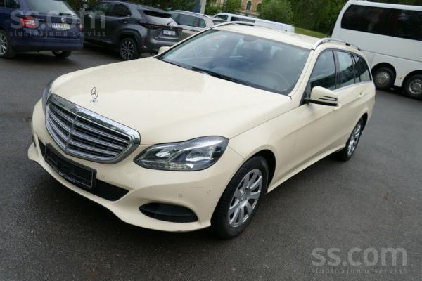 Brown Mercedes-Benz e-200 2016 in Riga, with an engine capacity of 2.20 L and mileage of 0 thousand km for 3800 €, photo 7 on AUTOMOTO.COM.LV