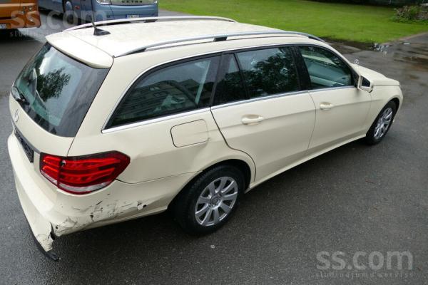 Brown Mercedes-Benz e-200 2016 in Riga, with an engine capacity of 2.20 L and mileage of 0 thousand km for 3800 €, photo 9 on AUTOMOTO.COM.LV