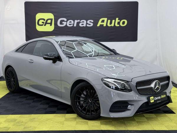 Grey Mercedes-Benz e-200 2017 in Vilnius, with an engine capacity of 1.99 L and mileage of 102 thousand km for 26950 €, photo 3 on AUTOMOTO.COM.LV