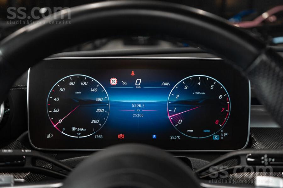 Pelēks Mercedes-Benz e-200 2024 Rīga, ar dzinēja tilpumu 2.00 L un nobraukumu 26 tūkst. km par 50820 €, foto 19 vietnē AUTOMOTO.COM.LV