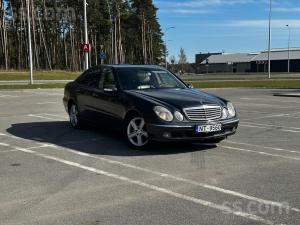 Grey Mercedes-Benz e-200 2003 in Riga, with an engine capacity of 1.80 L and mileage of 446 thousand km for 1600 €, photo  on AUTOMOTO.COM.LV