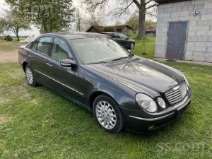 Pelēks Mercedes-Benz e-200 2004 Aizkraukle, ar dzinēja tilpumu 2.20 L un nobraukumu 220 tūkst. km par 6500 €, foto 3 vietnē AUTOMOTO.COM.LV