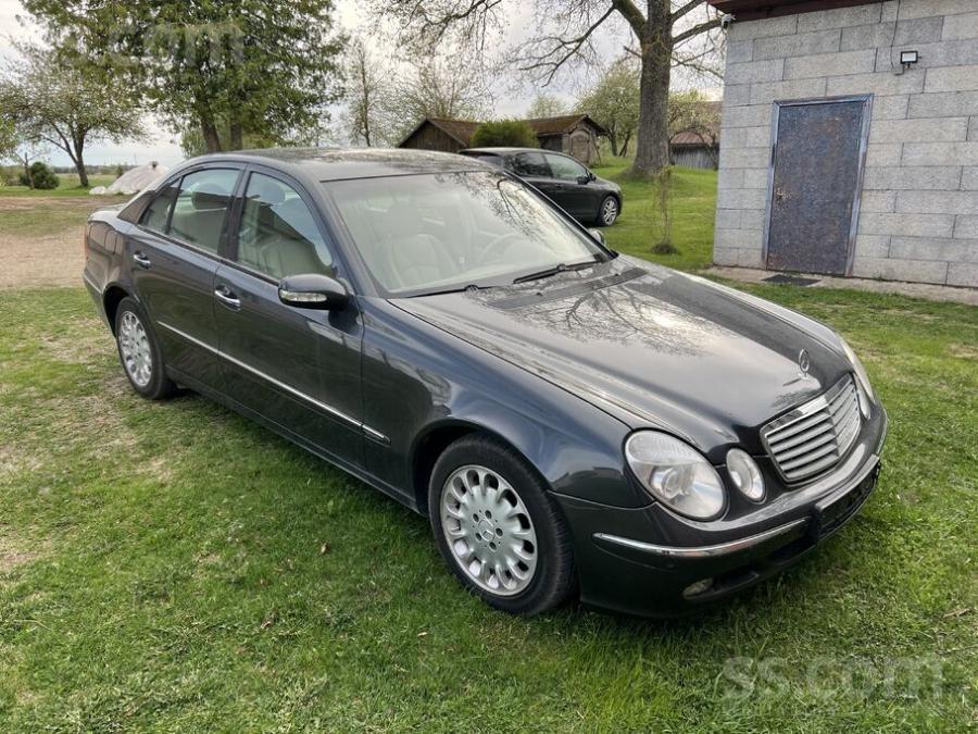 Pelēks Mercedes-Benz e-200 2004 Aizkraukle, ar dzinēja tilpumu 2.20 L un nobraukumu 220 tūkst. km par 6500 €, foto 3 vietnē AUTOMOTO.COM.LV