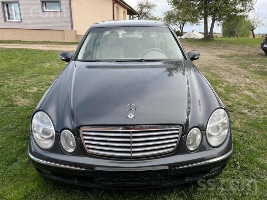 Pelēks Mercedes-Benz e-200 2004 Aizkraukle, ar dzinēja tilpumu 2.20 L un nobraukumu 220 tūkst. km par 6500 €, foto 9 vietnē AUTOMOTO.COM.LV