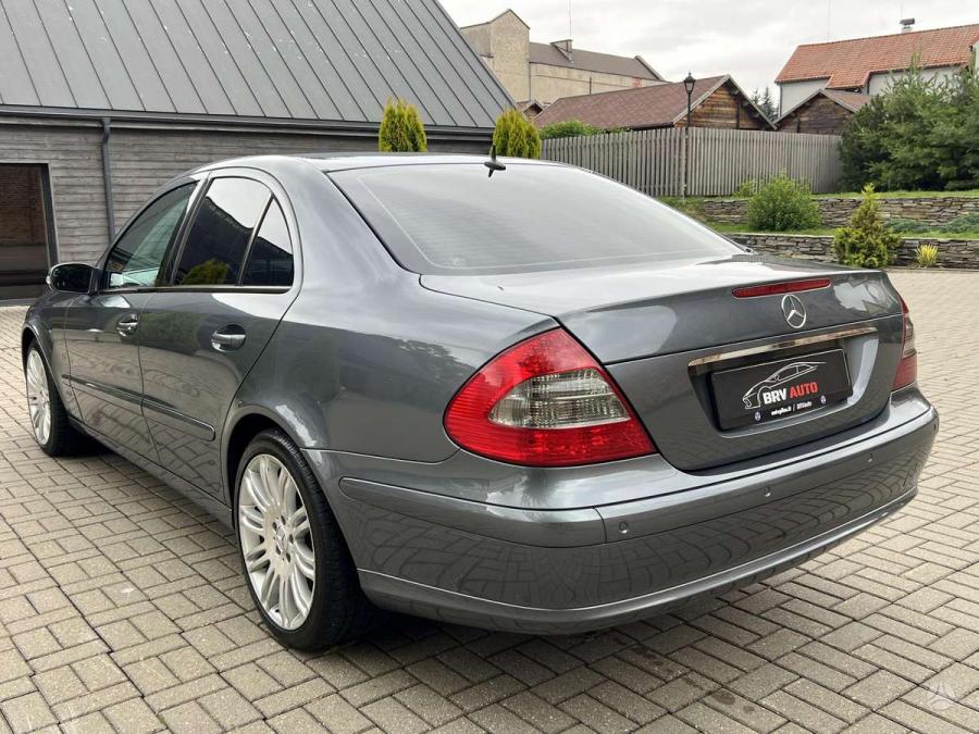 Grey Mercedes-Benz e-200 2006 in Kedainiai, with an engine capacity of 2.15 L and mileage of 275 thousand km for 4250 €, photo 17 on AUTOMOTO.COM.LV