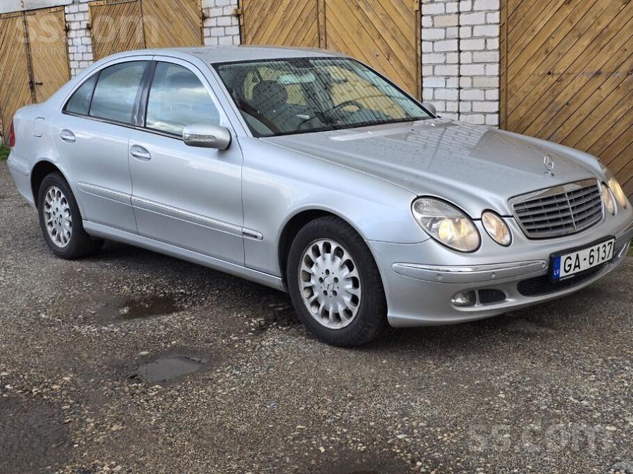 Grey Mercedes-Benz e-200 2006 in Riga, with an engine capacity of 1.80 L and mileage of 0 thousand km for 1650 €, photo 1 on AUTOMOTO.COM.LV