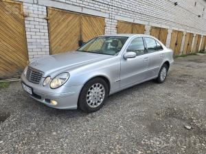 Grey Mercedes-Benz e-200 2006 in Riga, with an engine capacity of 1.80 L and mileage of 0 thousand km for 1650 €, photo 4 on AUTOMOTO.COM.LV