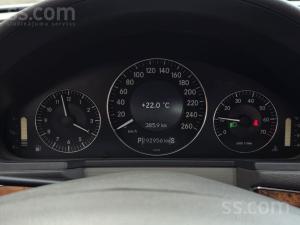 Grey Mercedes-Benz e-200 2006 in Riga, with an engine capacity of 1.80 L and mileage of 0 thousand km for 1650 €, photo 10 on AUTOMOTO.COM.LV