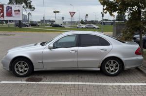 Grey Mercedes-Benz e-200 2007 in Riga, with an engine capacity of 2.10 L and mileage of 359 thousand km for 3000 €, photo 5 on AUTOMOTO.COM.LV