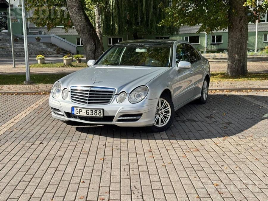 Серый Мерседес E 200 2007 в Елгава, объемом двигателя 2.00 л и пробегом 500 тыс. км за 2800 €, фото 3 на AUTOMOTO.COM.LV