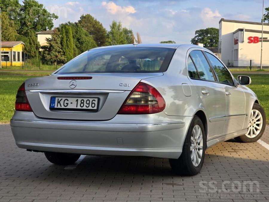 Pelēks Mercedes-Benz e-200 2008 Tukums, ar dzinēja tilpumu 2.20 L un nobraukumu 385 tūkst. km par 1880 €, foto 3 vietnē AUTOMOTO.COM.LV