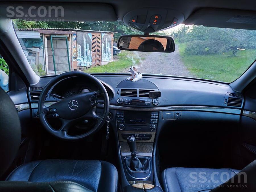 Серый Мерседес E 200 2008 в Резекне, объемом двигателя 2.20 л и пробегом 304 тыс. км за 2850 €, фото 8 на AUTOMOTO.COM.LV
