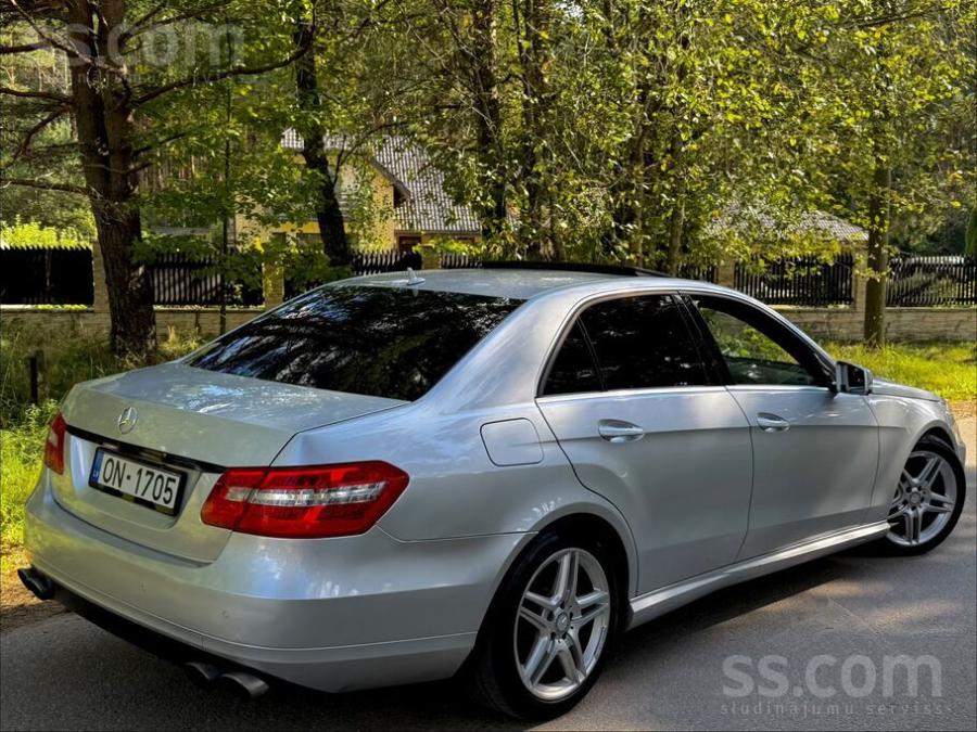 Серый Мерседес E 200 2009 в Даугавпилс, объемом двигателя 2.00 л и пробегом 260 тыс. км за 7600 €, фото 6 на AUTOMOTO.COM.LV