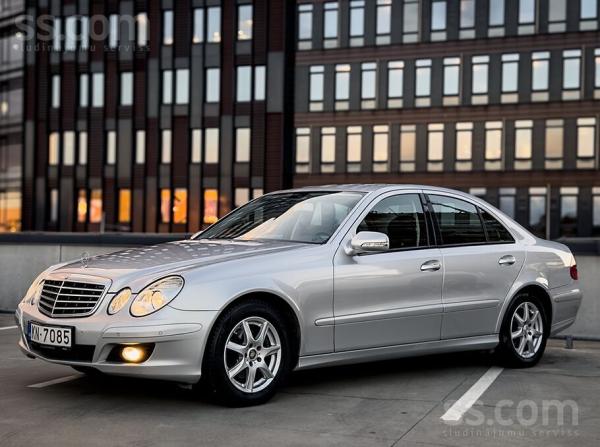 Серый Мерседес E 200 2009 в Рига, объемом двигателя 2.10 л и пробегом 390 тыс. км за 2950 €, фото 3 на AUTOMOTO.COM.LV