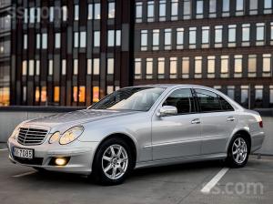 Grey Mercedes-Benz e-200 2009 in Riga, with an engine capacity of 2.10 L and mileage of 390 thousand km for 2950 €, photo 3 on AUTOMOTO.COM.LV