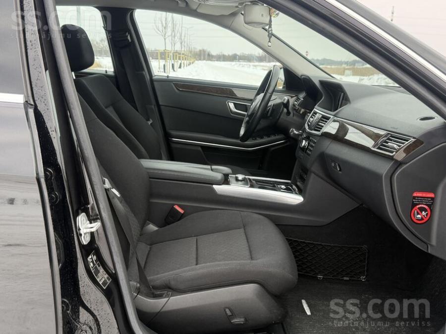 Grey Mercedes-Benz e-200 2012 in Liepaja, with an engine capacity of 2.20 L and mileage of 218 thousand km for 8900 €, photo 13 on AUTOMOTO.COM.LV