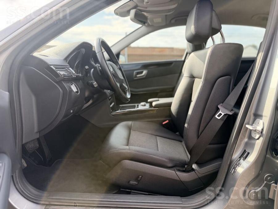 Pelēks Mercedes-Benz e-200 2012 Rīga, ar dzinēja tilpumu 2.20 L un nobraukumu 259 tūkst. km par 8995 €, foto 9 vietnē AUTOMOTO.COM.LV