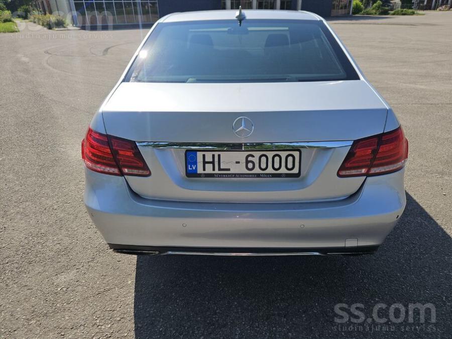Grey Mercedes-Benz e-200 2013 in Jekabpils, with an engine capacity of 2.10 L and mileage of 265 thousand km for 8950 €, photo 8 on AUTOMOTO.COM.LV