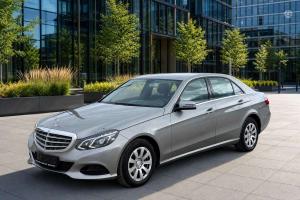 Grey Mercedes-Benz e-200 2013 in Vilnius, with an engine capacity of 2.20 L and mileage of 266 thousand km for 9650 €, photo  on AUTOMOTO.COM.LV
