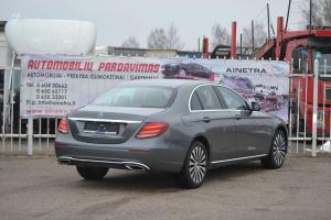 Grey Mercedes-Benz e-200 2017 in Marijampole, with an engine capacity of 1.99 L and mileage of 66 thousand km for 23850 €, photo 2 on AUTOMOTO.COM.LV