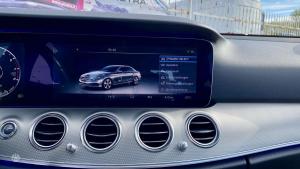 Grey Mercedes-Benz e-200 2017 in Marijampole, with an engine capacity of 1.99 L and mileage of 66 thousand km for 21900 €, photo 18 on AUTOMOTO.COM.LV