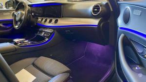 Grey Mercedes-Benz e-200 2017 in Marijampole, with an engine capacity of 1.99 L and mileage of 66 thousand km for 21100 €, photo 9 on AUTOMOTO.COM.LV