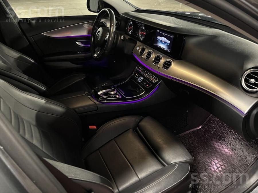 Pelēks Mercedes-Benz e-200 2017 Rīga, ar dzinēja tilpumu 2.00 L un nobraukumu 225 tūkst. km par 17200 €, foto 8 vietnē AUTOMOTO.COM.LV