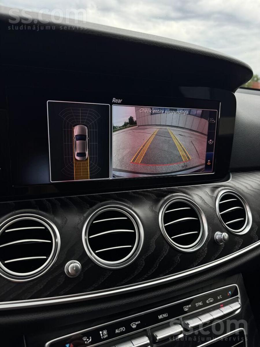 Grey Mercedes-Benz e-200 2019 in Riga, with an engine capacity of 2.00 L and mileage of 212 thousand km for 16300 €, photo 11 on AUTOMOTO.COM.LV