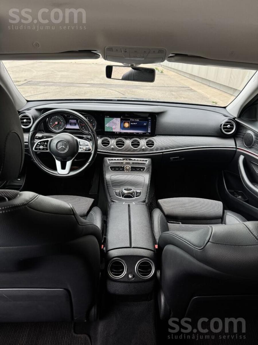 Grey Mercedes-Benz e-200 2019 in Riga, with an engine capacity of 2.00 L and mileage of 212 thousand km for 16300 €, photo 18 on AUTOMOTO.COM.LV