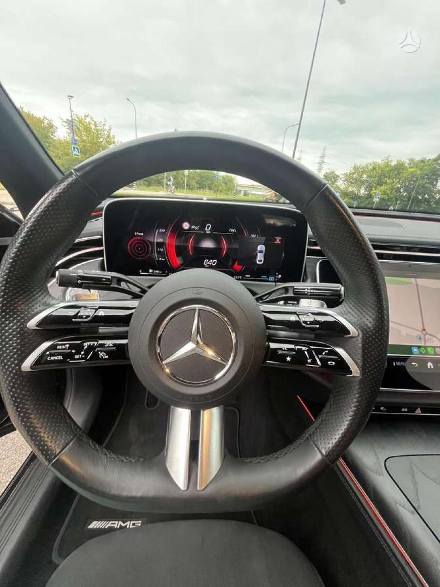 Grey Mercedes-Benz e-200 2023 in Kaunas, with an engine capacity of 2.00 L and mileage of 44 thousand km for 48900 €, photo 11 on AUTOMOTO.COM.LV