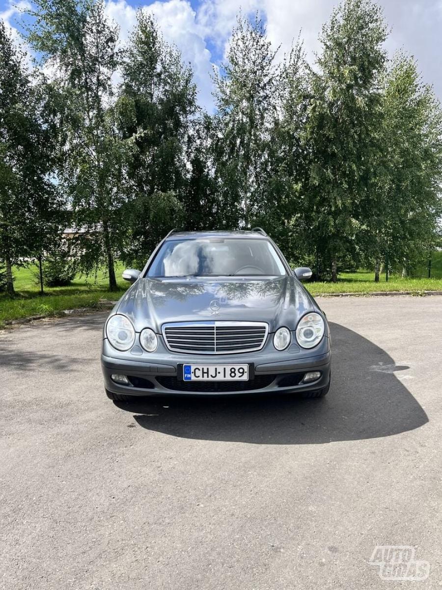 Pelēks Mercedes-Benz e-200 2006 Kauņa, ar dzinēja tilpumu 1.80 L un nobraukumu 332 tūkst. km par 2900 €, foto 3 vietnē AUTOMOTO.COM.LV