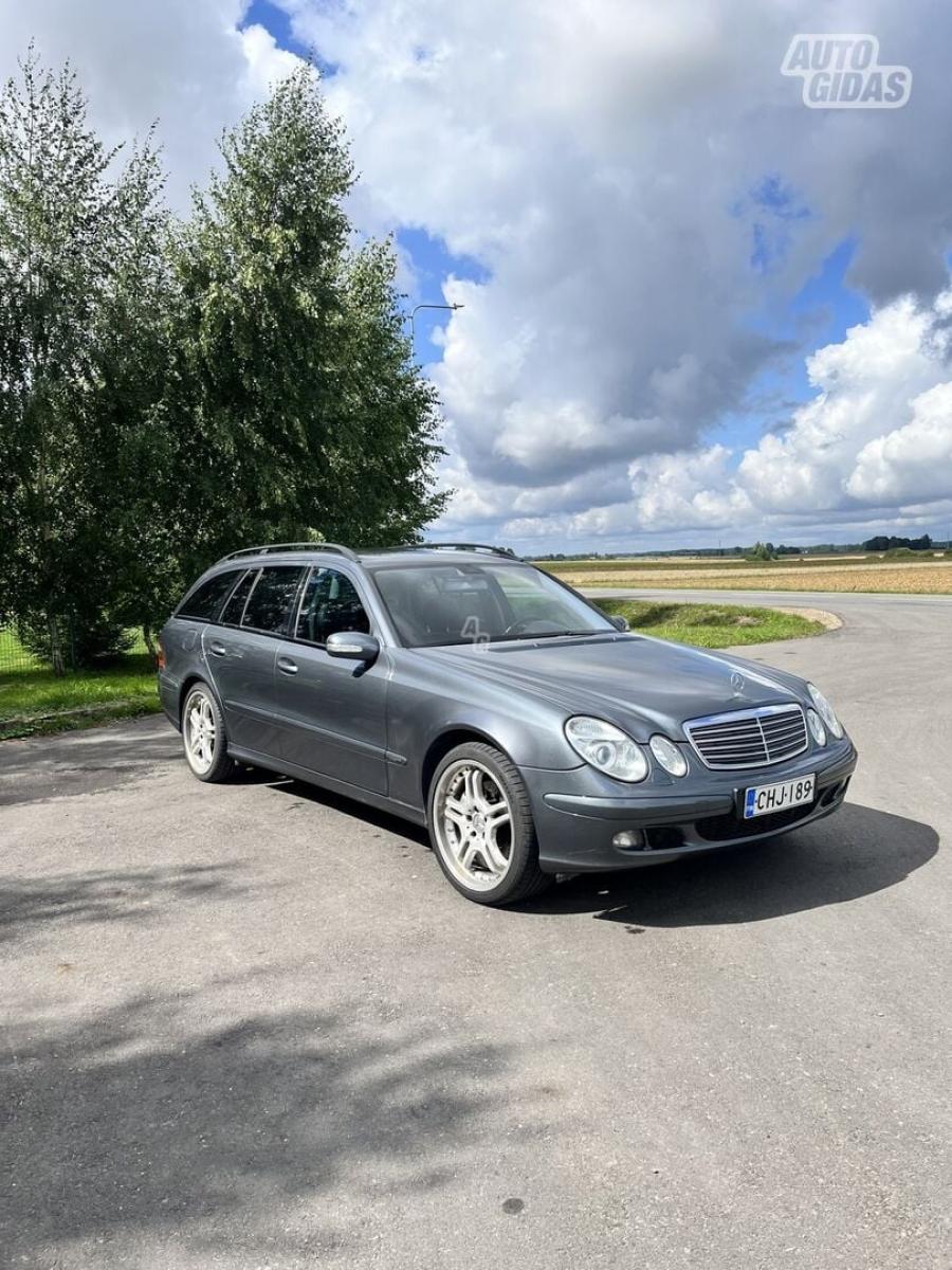 Pelēks Mercedes-Benz e-200 2006 Kauņa, ar dzinēja tilpumu 1.80 L un nobraukumu 332 tūkst. km par 2900 €, foto 4 vietnē AUTOMOTO.COM.LV