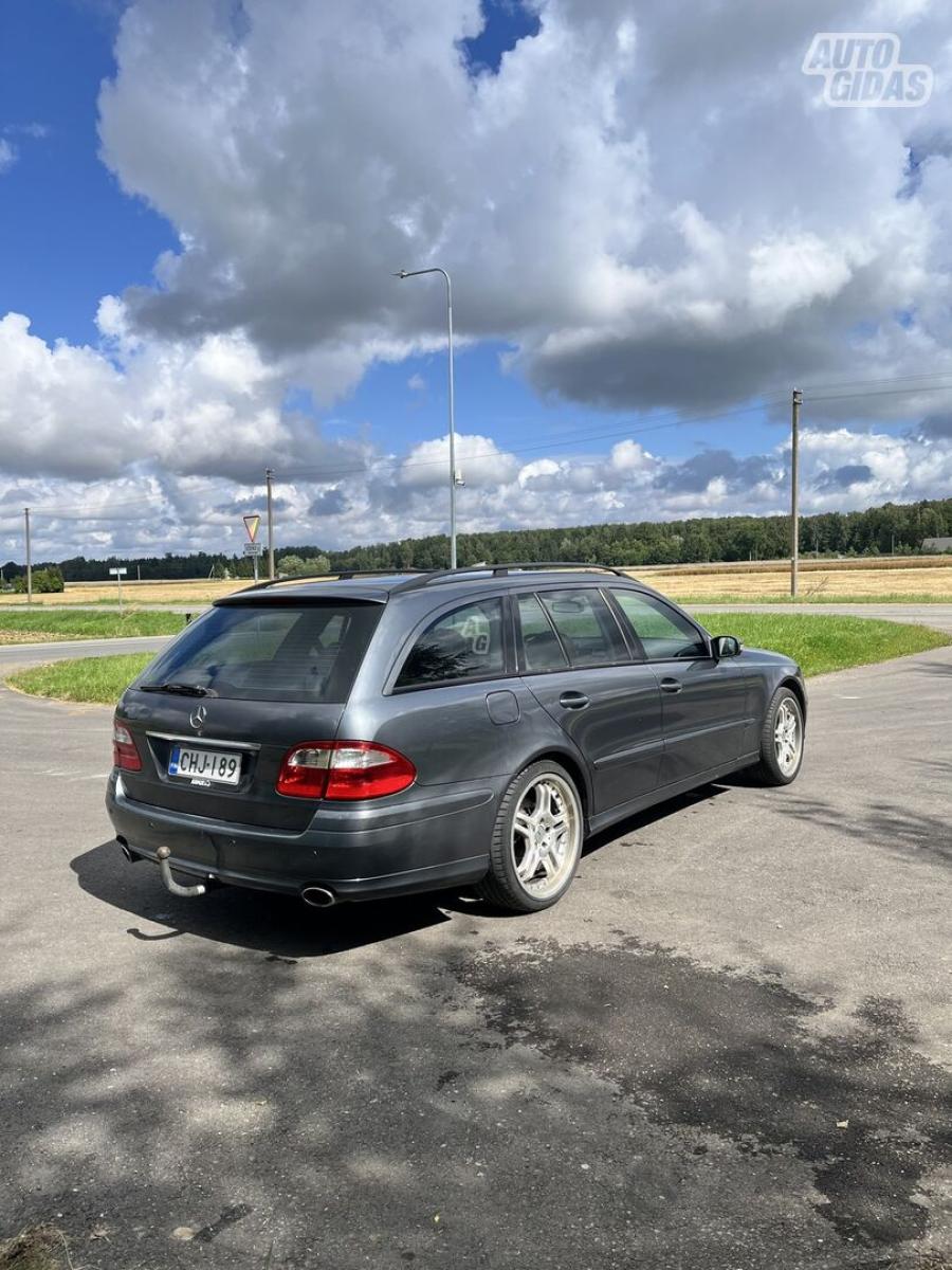 Pelēks Mercedes-Benz e-200 2006 Kauņa, ar dzinēja tilpumu 1.80 L un nobraukumu 332 tūkst. km par 2900 €, foto 6 vietnē AUTOMOTO.COM.LV