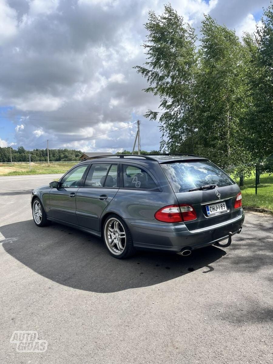 Pelēks Mercedes-Benz e-200 2006 Kauņa, ar dzinēja tilpumu 1.80 L un nobraukumu 332 tūkst. km par 2900 €, foto 8 vietnē AUTOMOTO.COM.LV